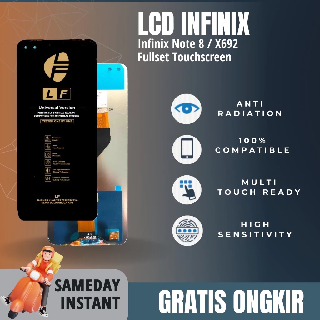 Infinix Note 8 / X692 LCD Fullset Touchscreen | Shopee Malaysia