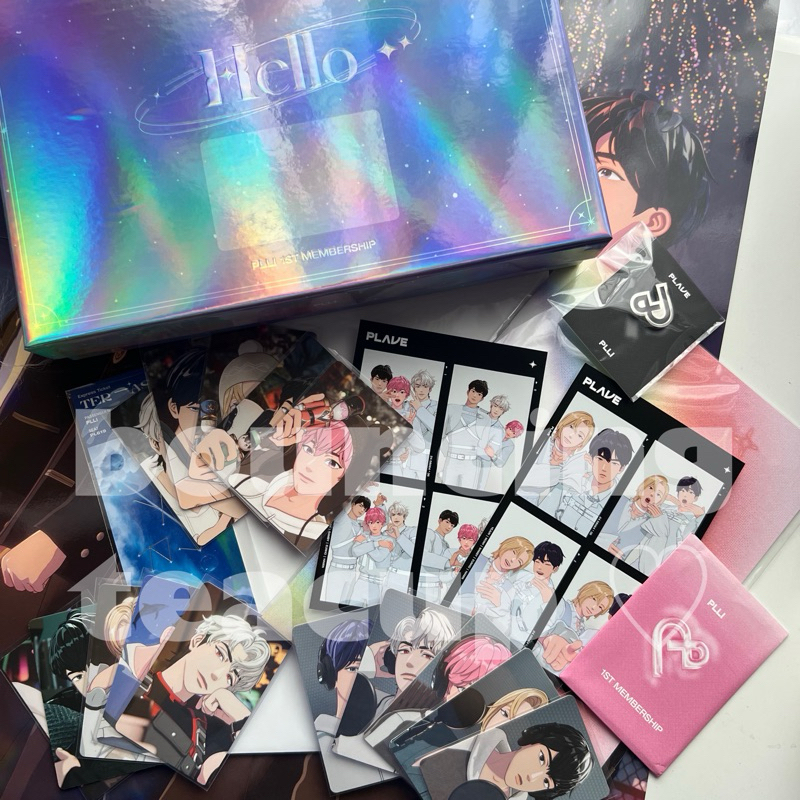 PLAVE Official Fanclub Weverse Hello 1st Membership Kit Photocard ...
