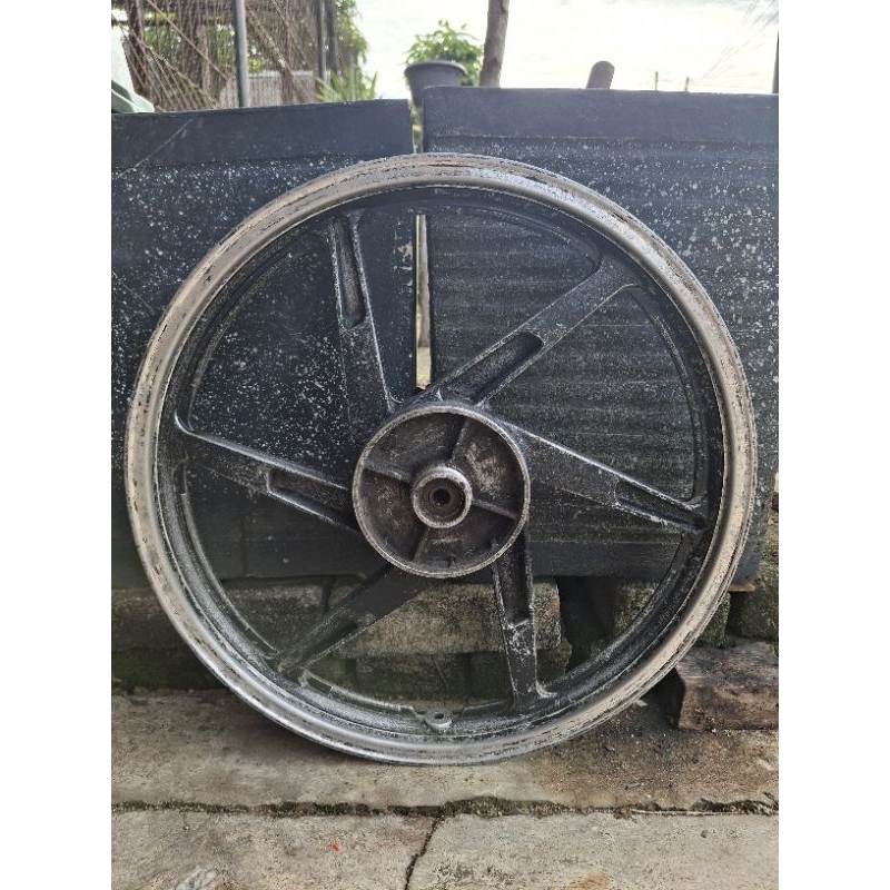The Satria 2 Stroke Hiu Rear Rim is also suitable for Lumba Ori SGP ...