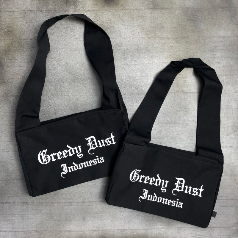 Greedy Dust Black Tote Bag Sling Vol 1 | Original Totebag Merchandise ...