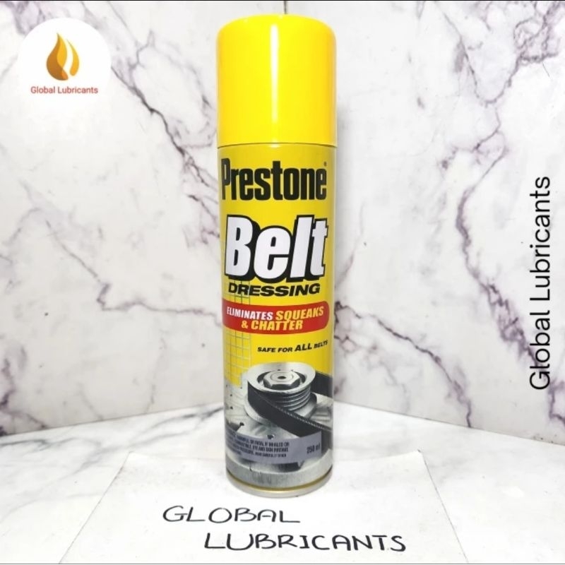 Prestone Belt Dressing 250mL (Fan Belt Treatment Spray/ V-Belt/Fan ...