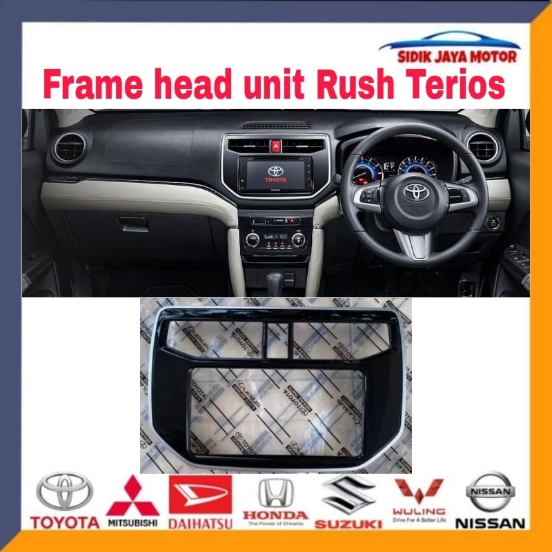 Toyota Rush Daihatsu Terios Head Unit Frame Original Android Head Unit ...