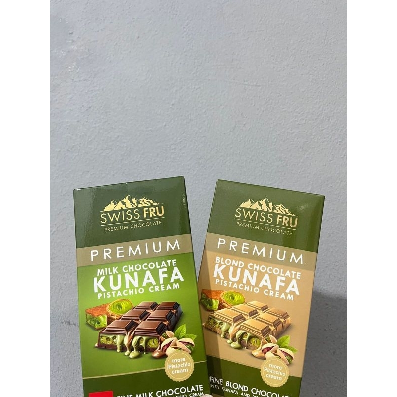 [READY Ready TO SEND] VIRAL SWISS FRU CHOCOLATE DUBAI KUNAFA PREMIUM PISTACHIO | Shopee Malaysia