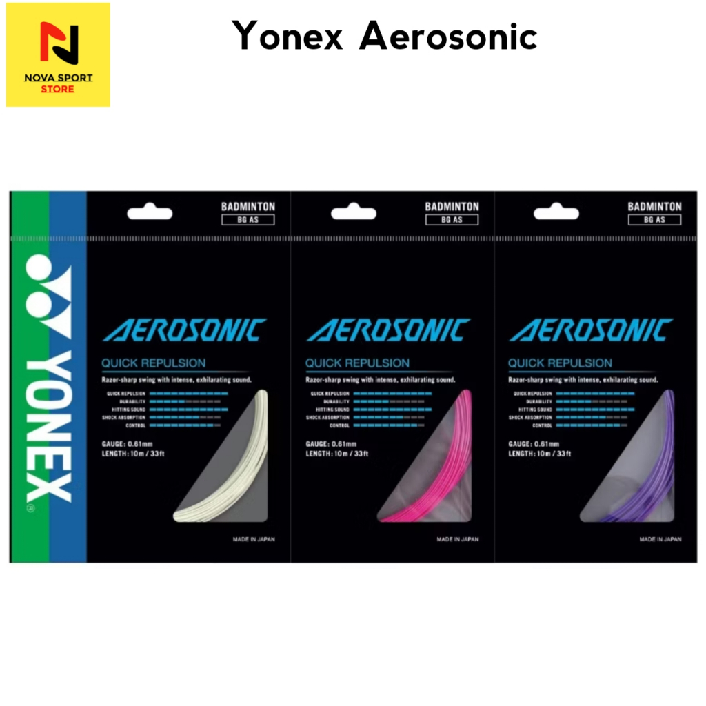 Yonex Aerosonic SP Badminton Strings | Shopee Malaysia