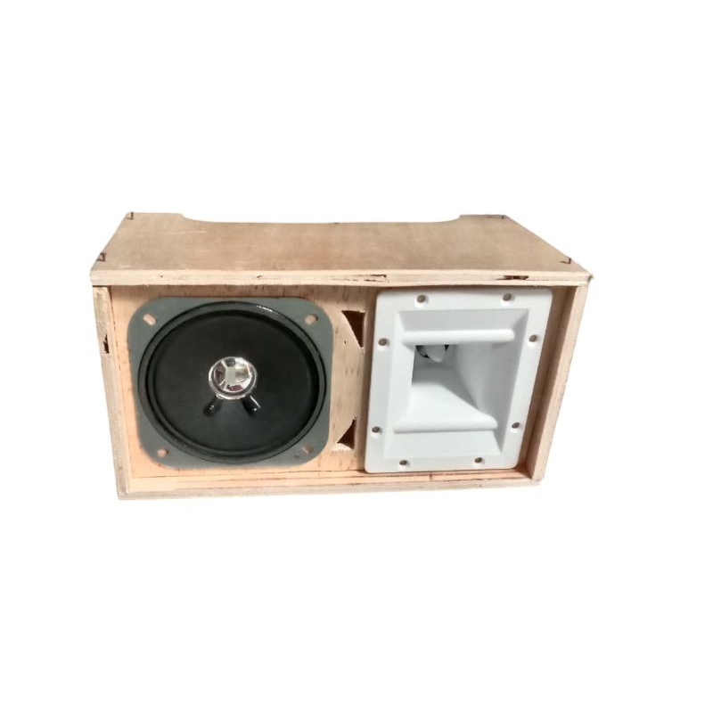 Material MDF BOARD Box Line Array 4 inch - Speaker 4 inch - Tweeter ...