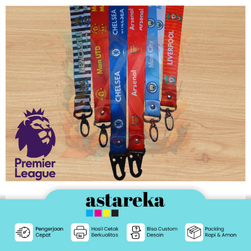 Premium ID Card Lanyard Strap 2.5cm Width Full color print 2 sides ...