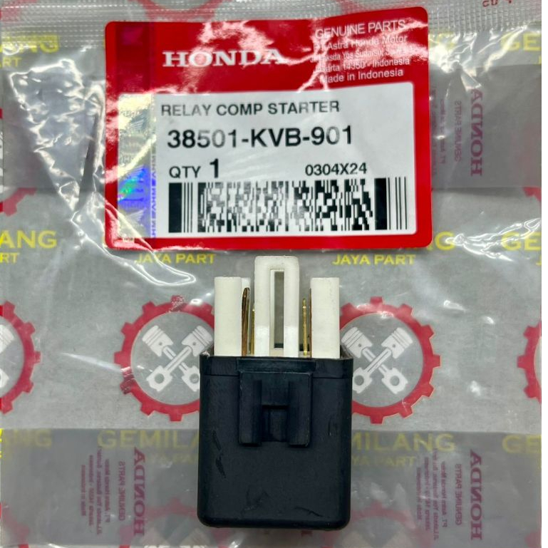38501-KVB-901 Bendik relay starter switch Vario 110 Beat carburetor ...