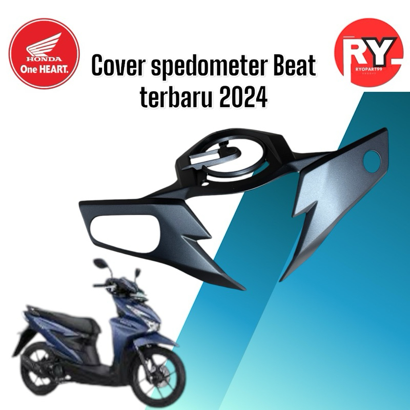 53204-k1a-n800 Cover Speedo Meter Beat All New 2024 Ori AHM matte blue ...