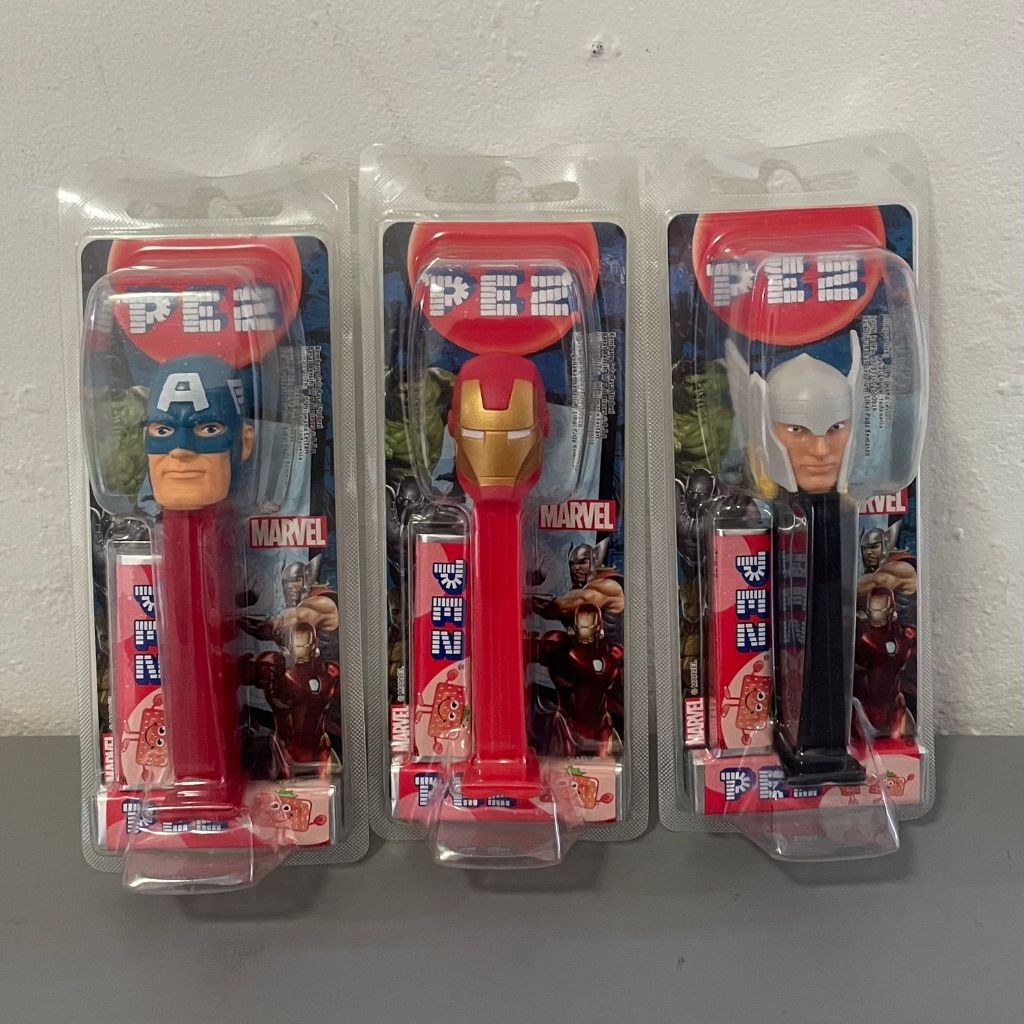 Pez MARVEL DC COSMIC SUPERMAN / BATMAN / FLASH CANDY PEZ DISPENSER HULK ...