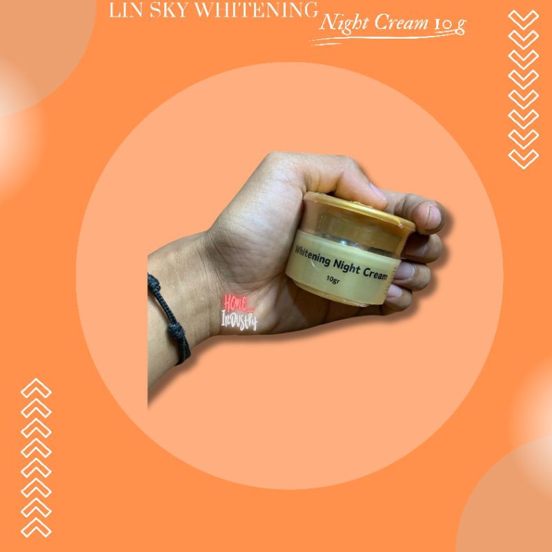 Lin SKY WHITENING NIGHT CREAM 10g | Shopee Malaysia