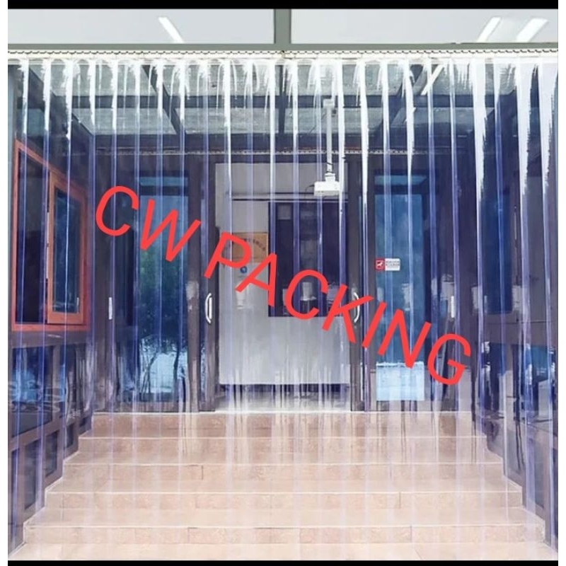 Plastic PVC CURTAIN BLUE CLEAR PACKAGE (CLEAR) | Shopee Malaysia