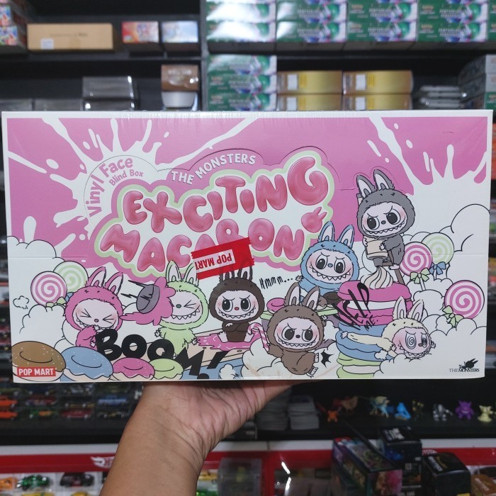 Labubu Exciting Macaron V1 ORIGINAL Pop Mart set of 6 sealed | Shopee ...