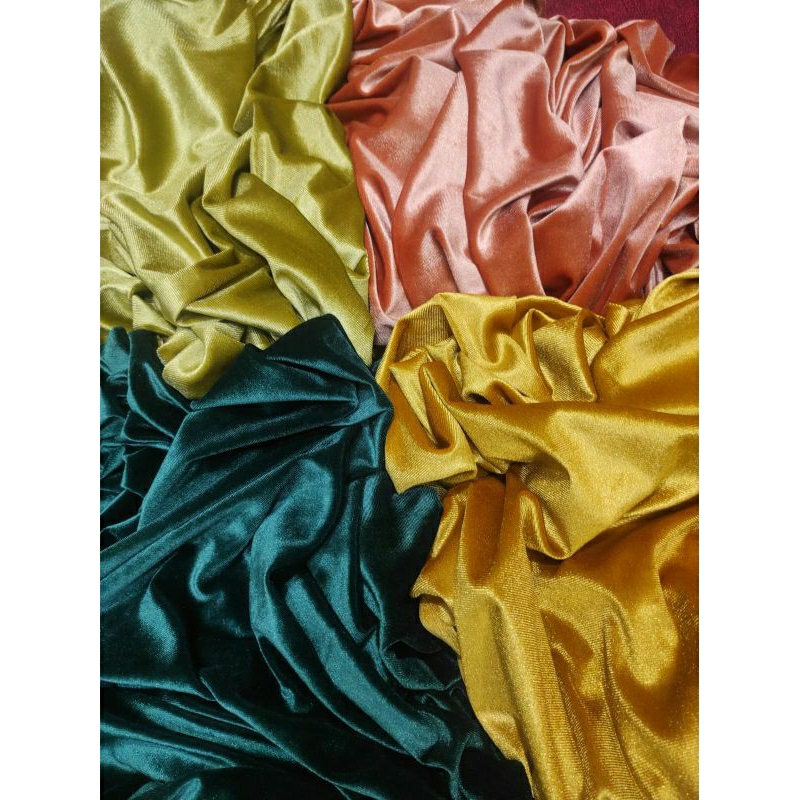 Stretch Velvet fabric / Velvet material / PREMIUM QUALITY stretch ...
