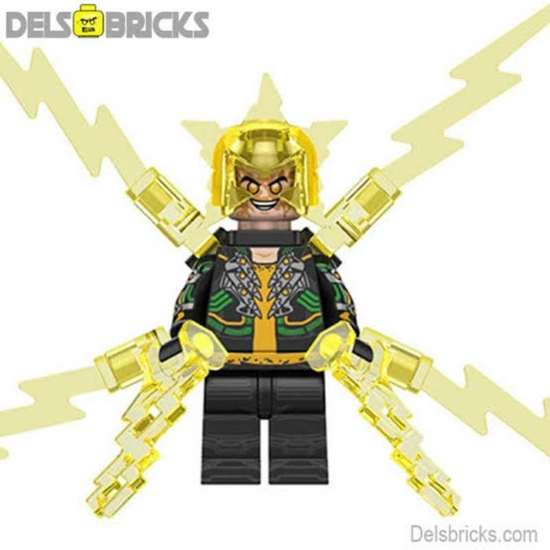 Figure electro figure spiderman super villain figure sinister six lego ...