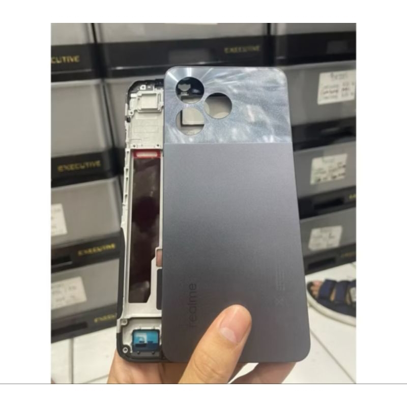 Backcover casing housing casing realme note 50 frame + original ...
