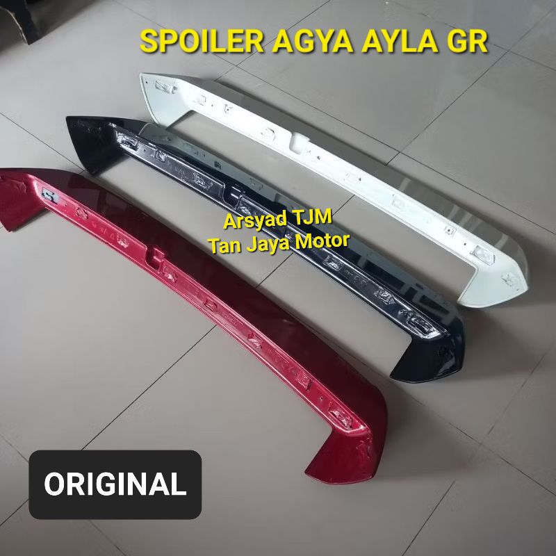 Toyota AGYA Daihatsu AYLA Spoiler GR Sport type Original 2023 up ...