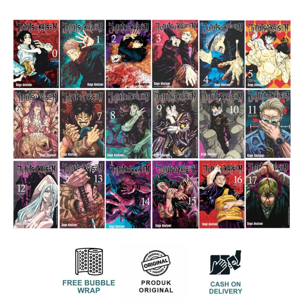 Jujutsu Kaisen Comics 0 - 16 - Gege Akutami (M&C!) | Shopee Malaysia