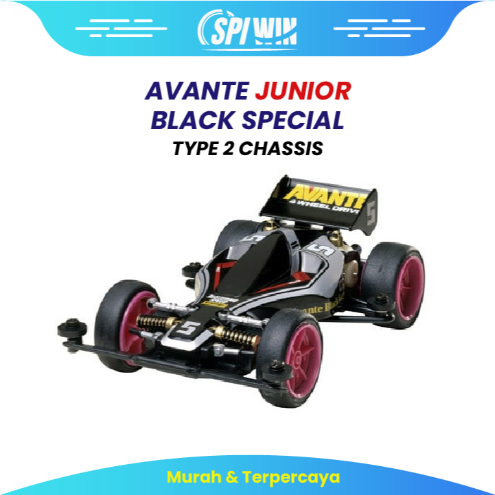 Tamiya Original Avante JR Black Special Type 2 Chassis | Shopee Malaysia