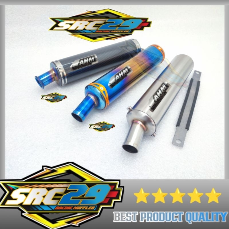 Ahm pro racing exhaust for kr150 - y125z/125Zr - Rxz - Rx s135 - Rxt135 ...