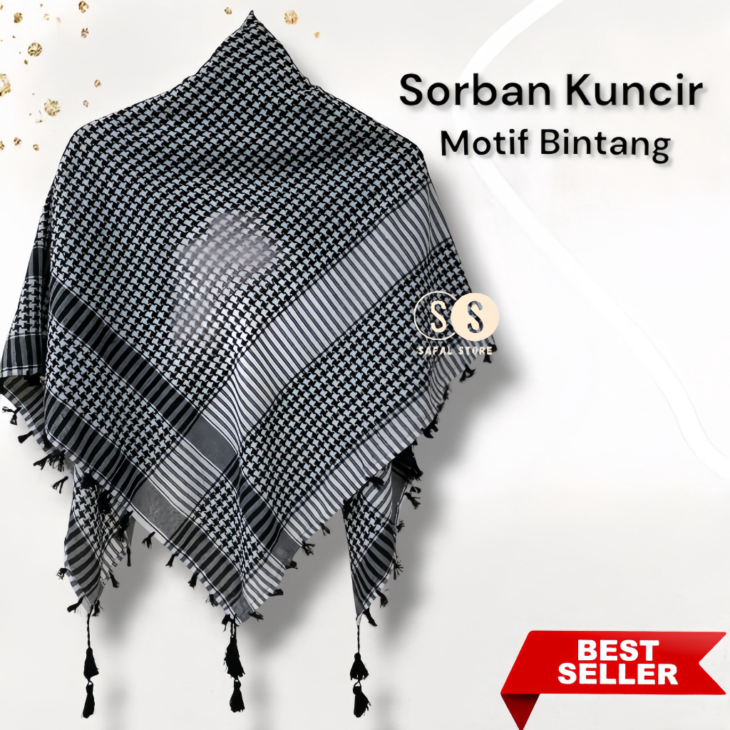 Star Motif Pigtail Turban Thick Tactical Turban | Shopee Malaysia