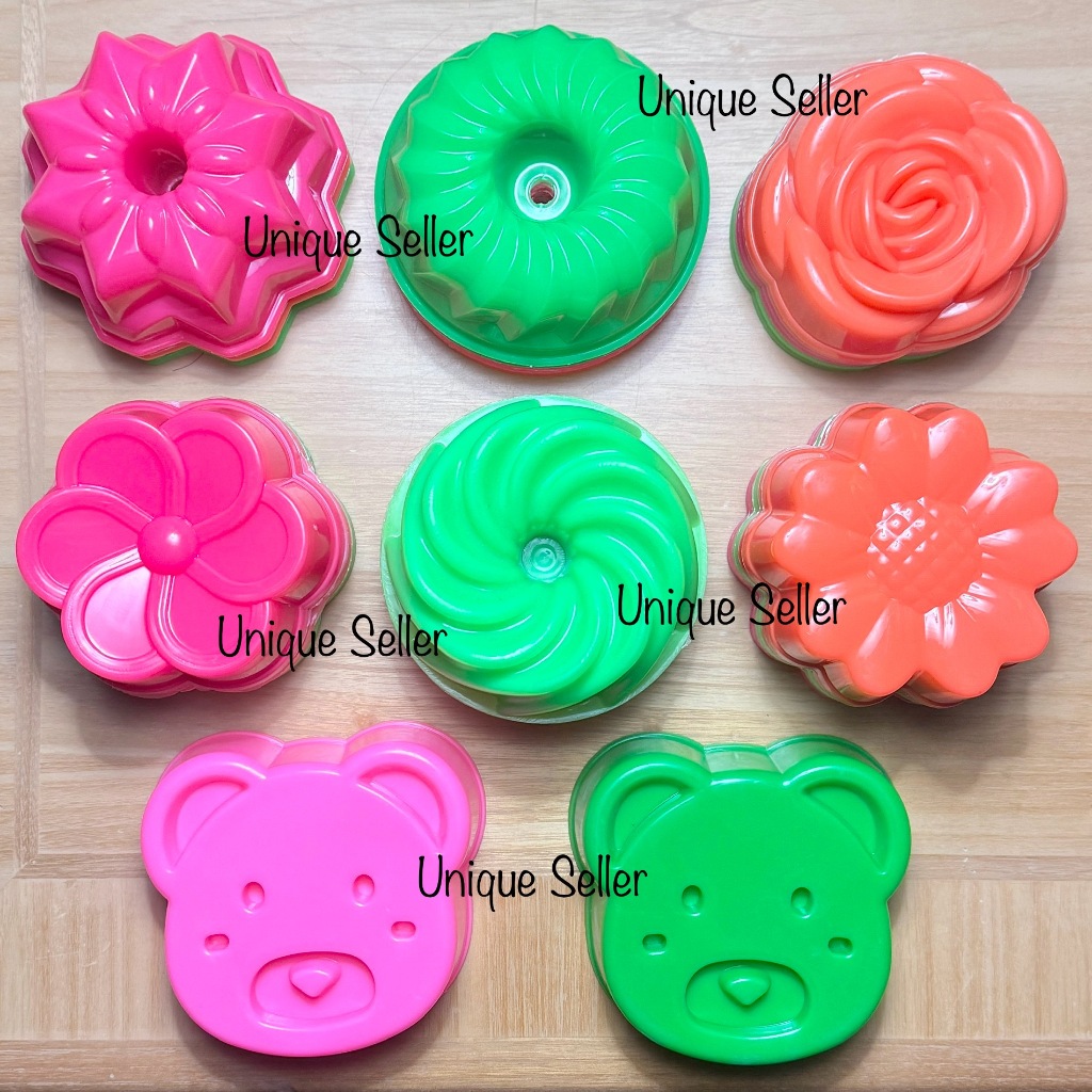 MAWAR [Contains 6] Bento Rice Mold Panda Rose Sakura Matahari Twister ...