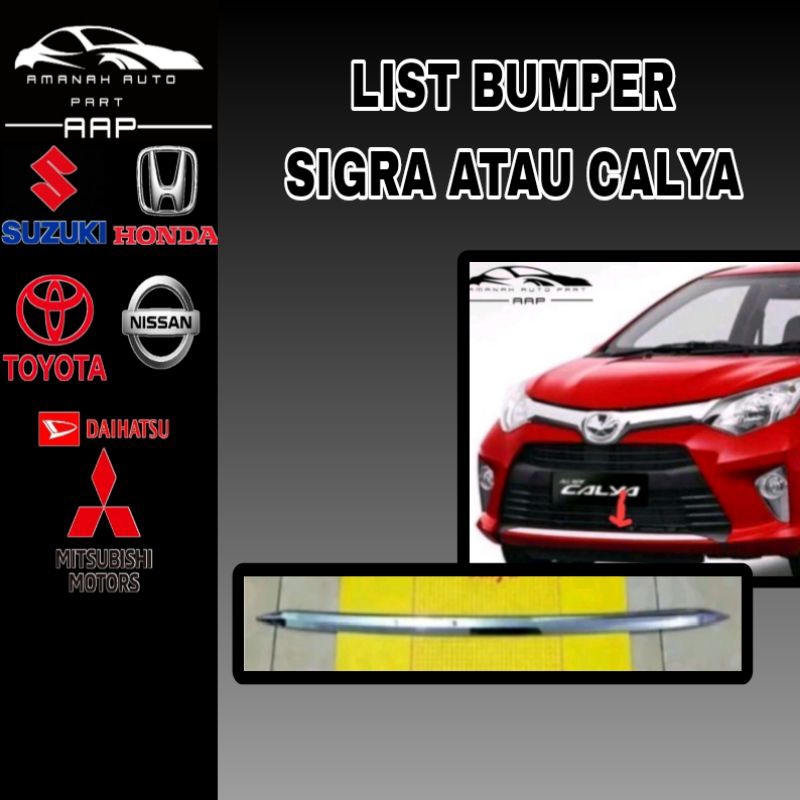 List of ORIGINAL CALYA and SIGRA front bumpers | Shopee Malaysia