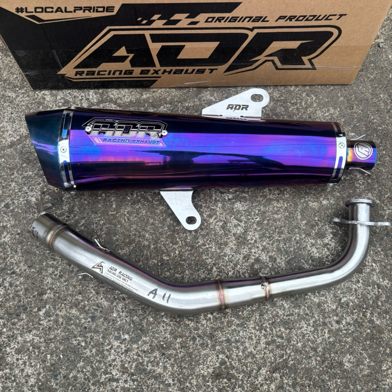 Adr XP-BLUE EXHAUST FOR XMAX NMAX AEROX PCX ETC | Shopee Malaysia