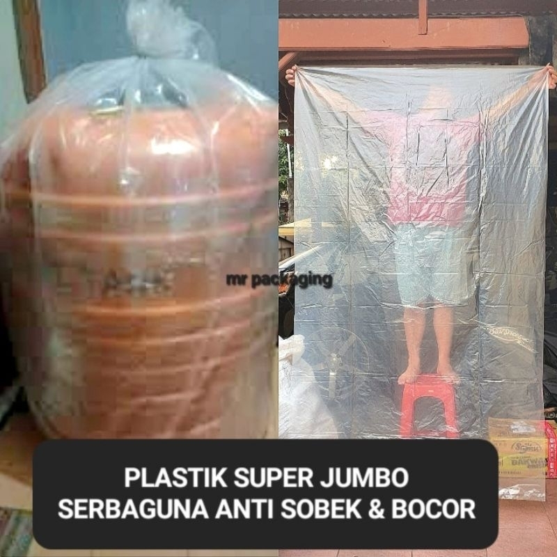 Large Jumbo Thick PE Multipurpose Plastic Bags | Waterproof and LEAK ...