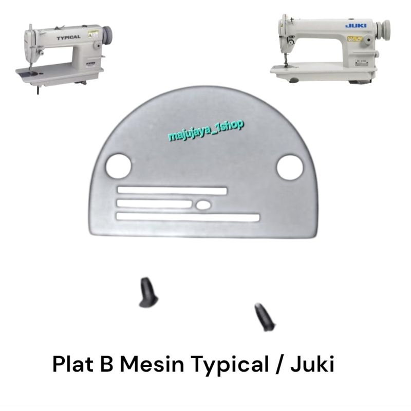 MESIN Plate B + 2 Typical bolts / Highspeed Industrial Straight Sewing ...