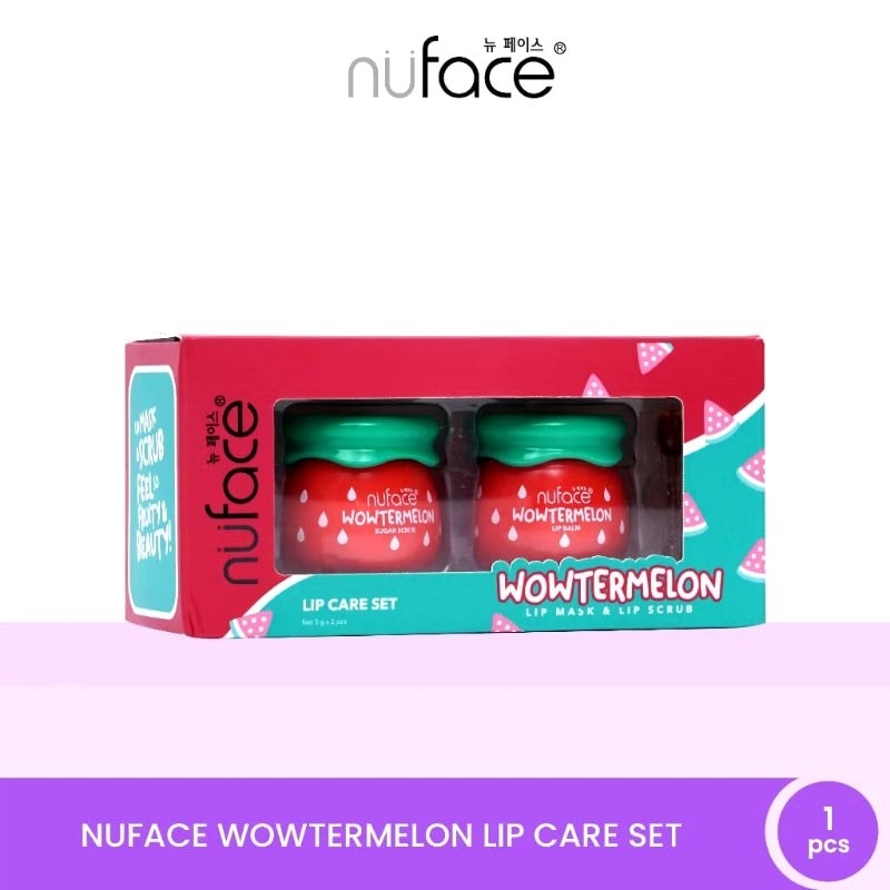 Nuface Lip CARE SET (Lip mask & Lip Scrub) | Shopee Malaysia