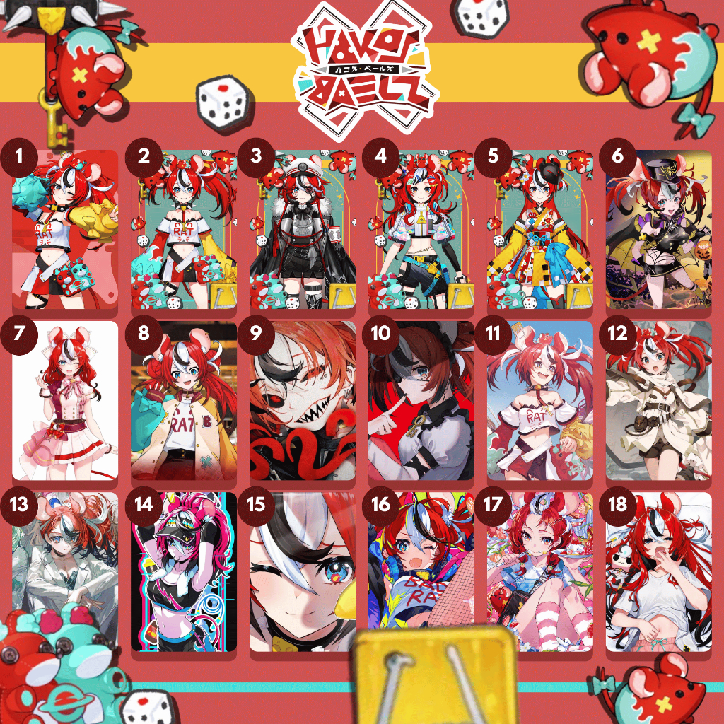 Vtuber PHOTOCARD - HOLOLIVE EN GEN 2 - Holo Promise| 《 Hakos Baelz ...