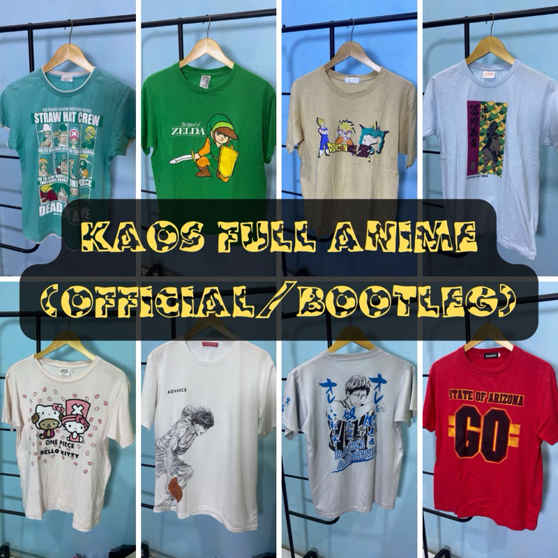 Full ANIME T-SHIRT (OFFICIAL/BOOTLEG) | Shopee Malaysia