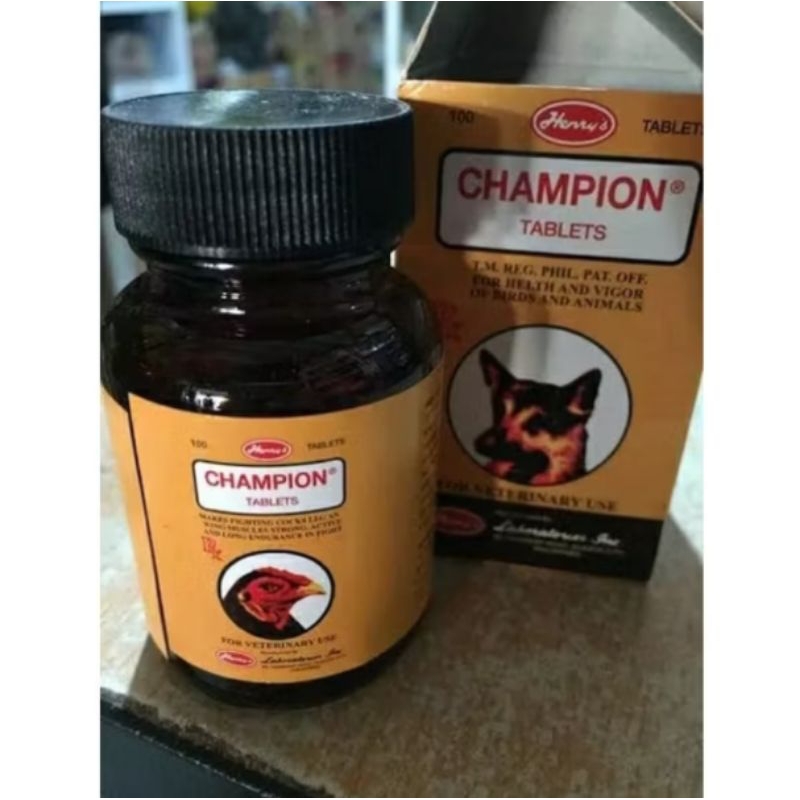 Champion 100 Pills - Doping Daily Treatment Champion Chicken Medicine ...
