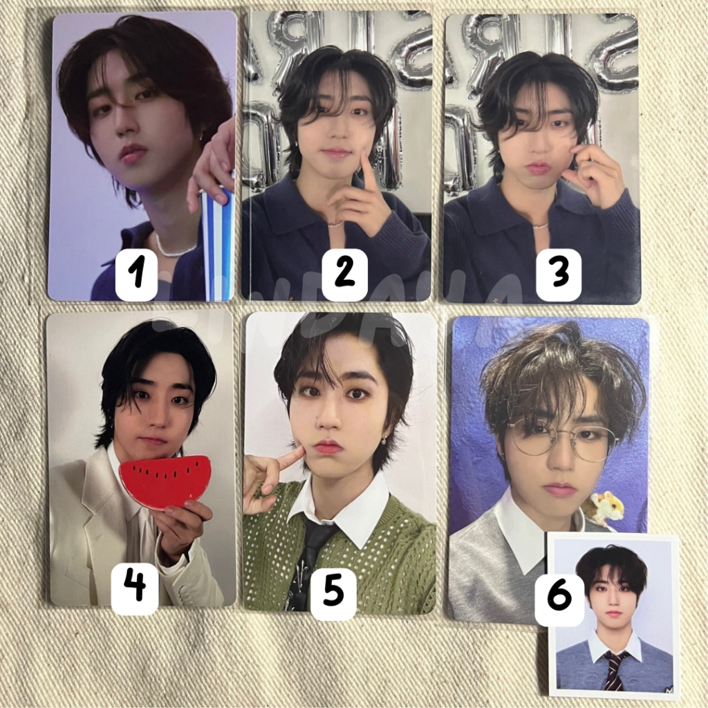 Han Jisung Stray Kids Photocard Official ATE Album Chk Boom Dicon POB ...