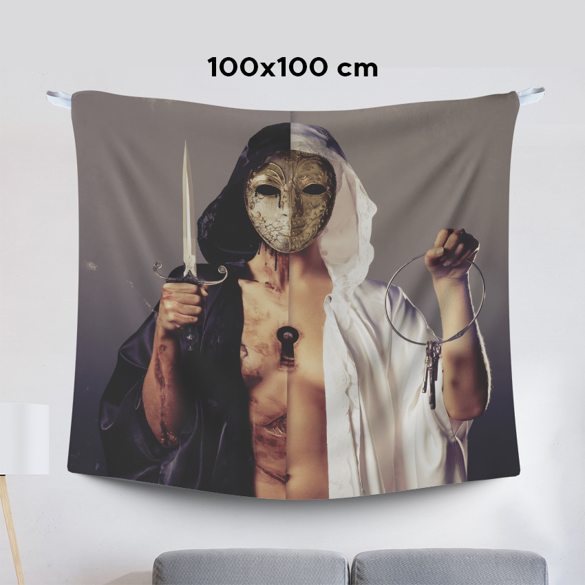 Tapestry FLAG FABRIC POSTER BMTH BRING ME THE HORIZON album There is a ...
