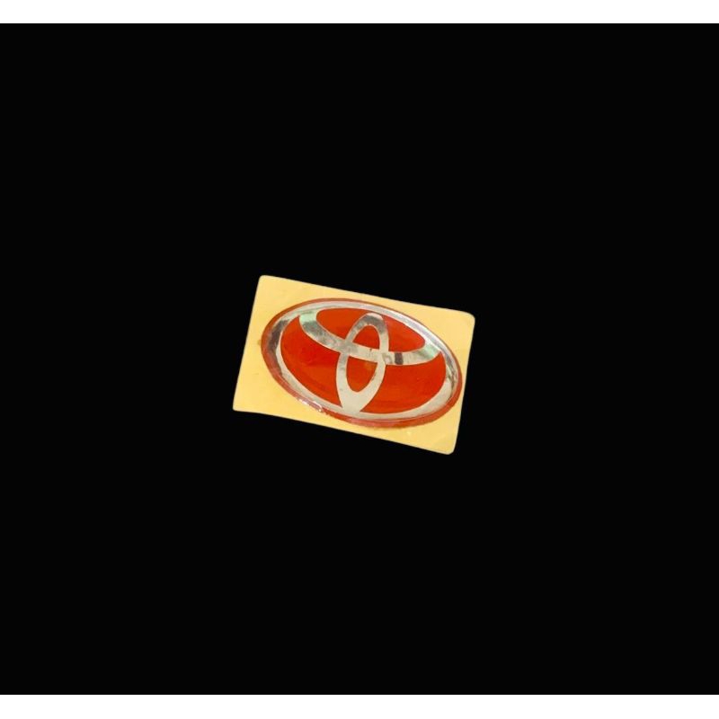 Toyota logo car embossed sticker | Shopee Malaysia