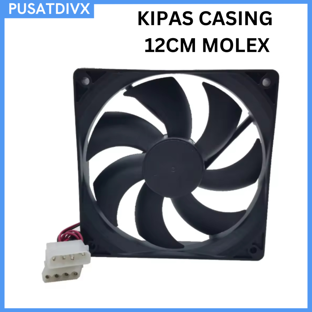 Sanji FAN CASING 12CM 120MM FAN CASE COOLER DESKTOP PC MOLEX | Shopee ...