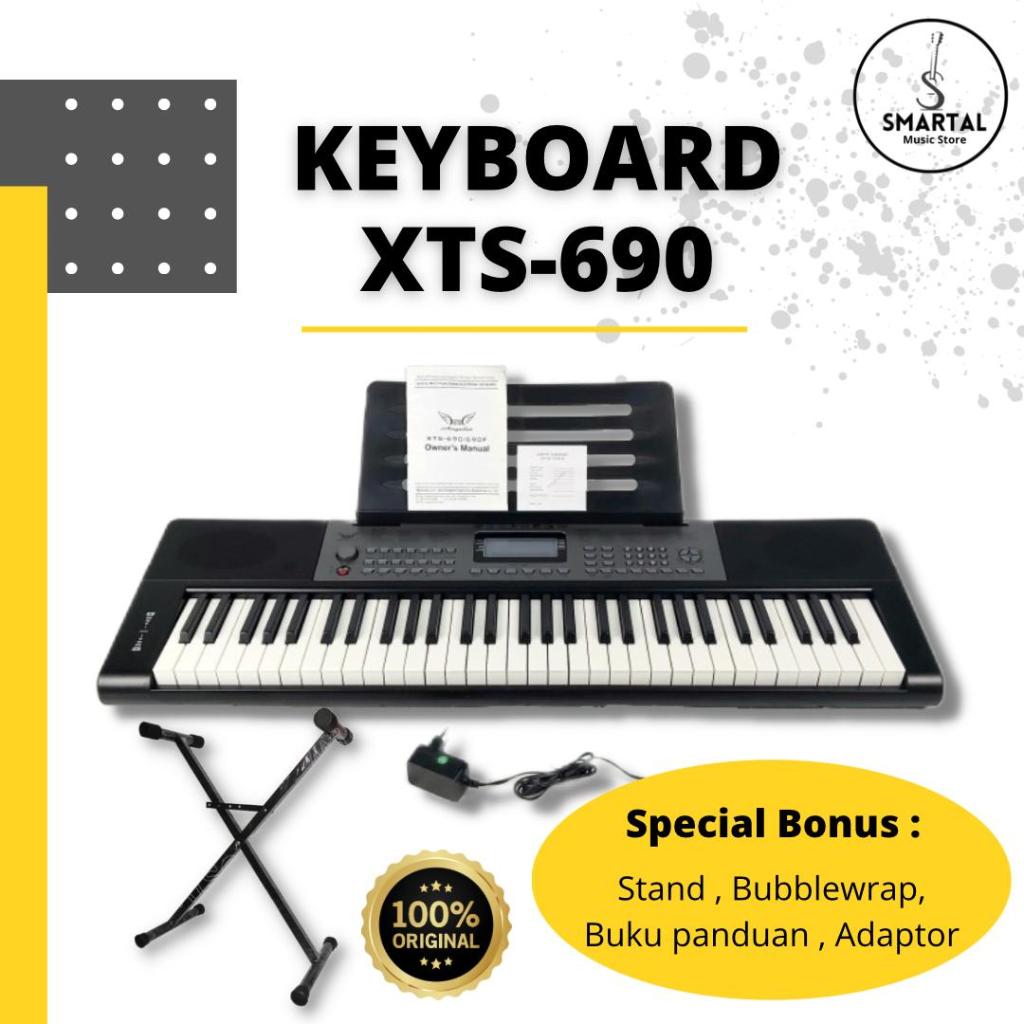Original Angelet XTS-690 Piano Keyboard Suitable for Beginners, Adults ...