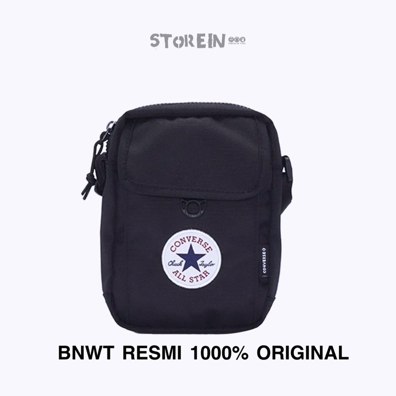 Converse Crossbody Vol 2 Black Original (PT MAP) | Shopee Malaysia