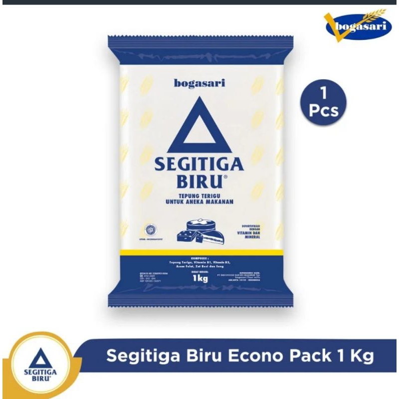 Free PACKING- Blue Triangle Wheat Flour 1kg | Shopee Malaysia