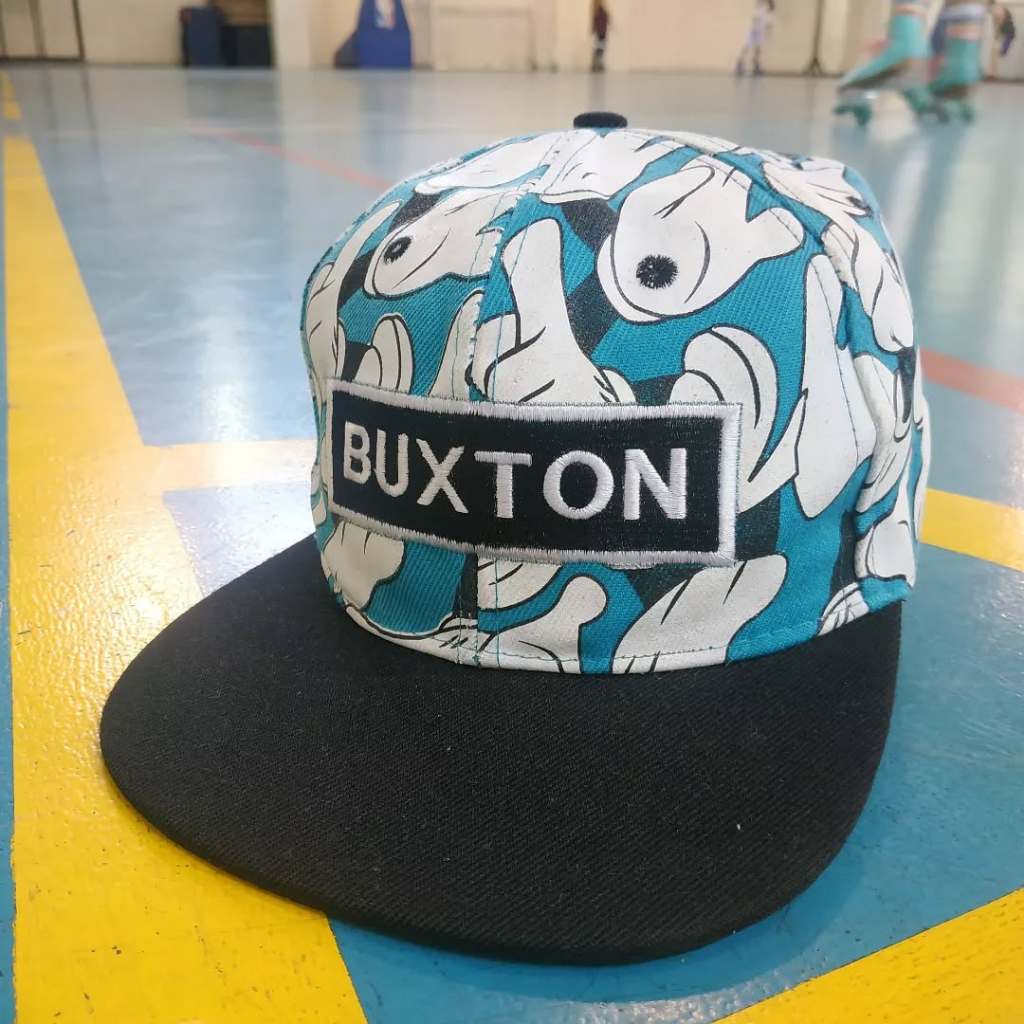 Mickey hands Full print snapback Tag Buxton Thrift Hat – second hat ...