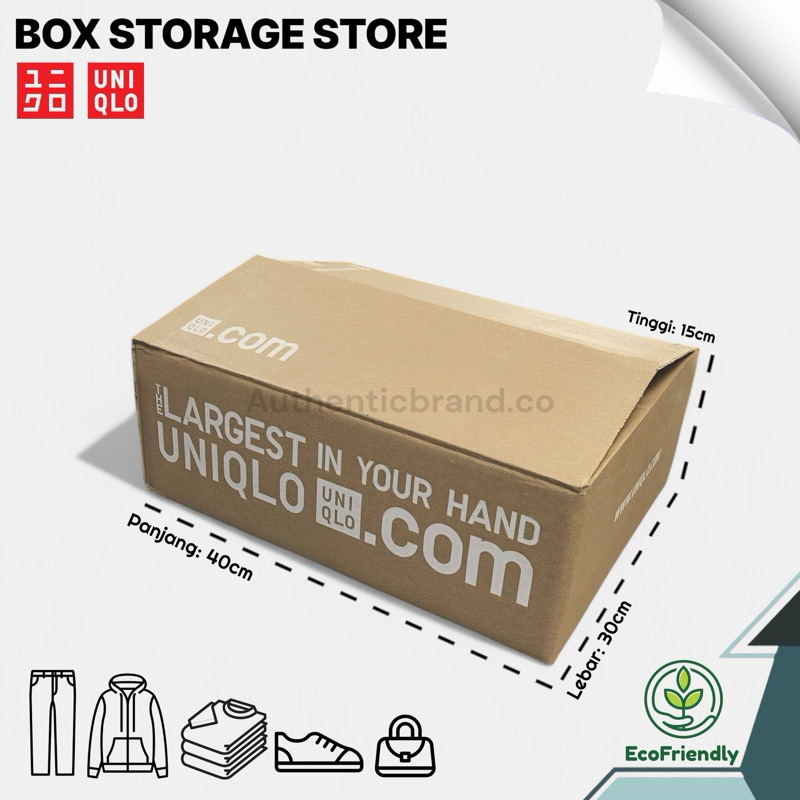 Uniqlo Cardboard | Uniqlo Packaging Cardboard | Uniqlo Shipping BOX ...