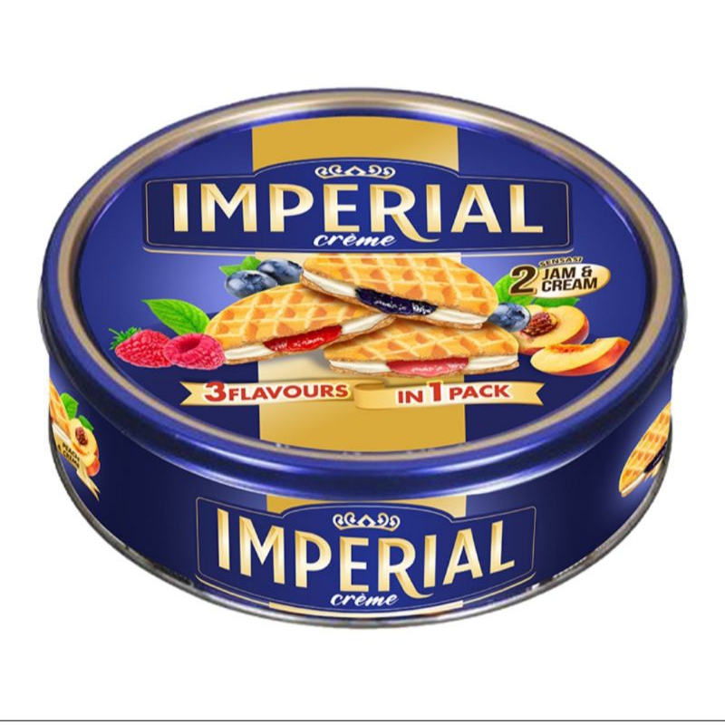 Imperial Creme Blueberry & Creme Biscuits 216 g | Shopee Malaysia