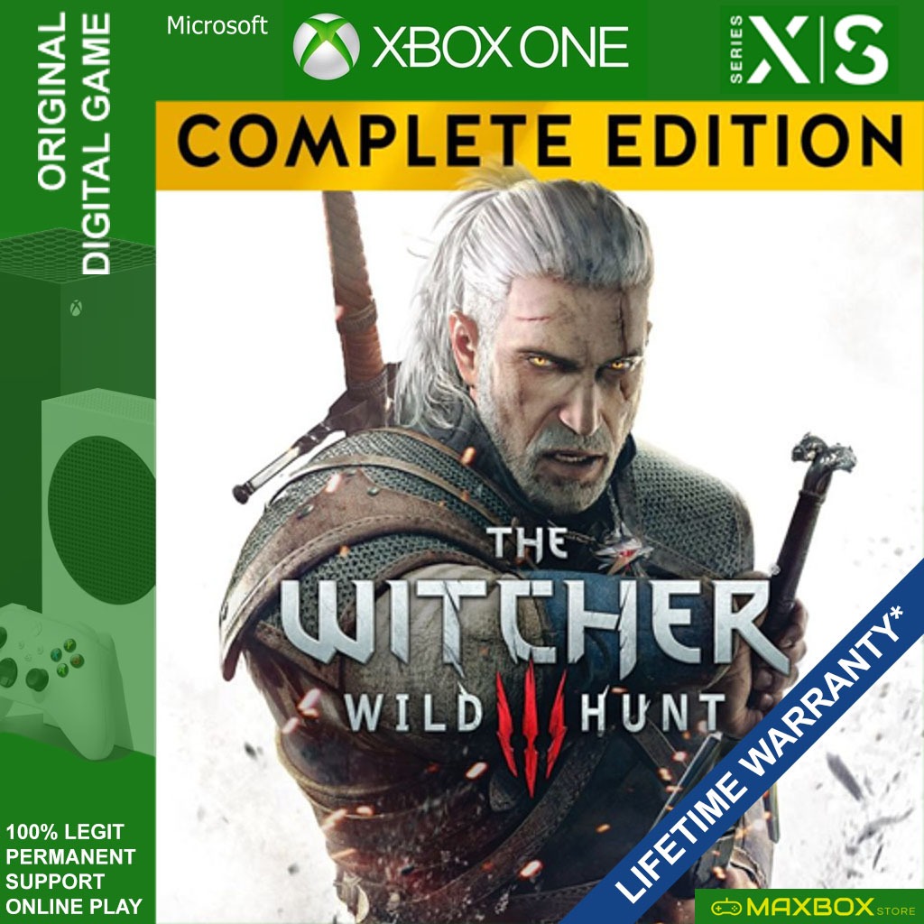 The WITCHER 3 XBOX Complete Edition Original Game | Shopee Malaysia