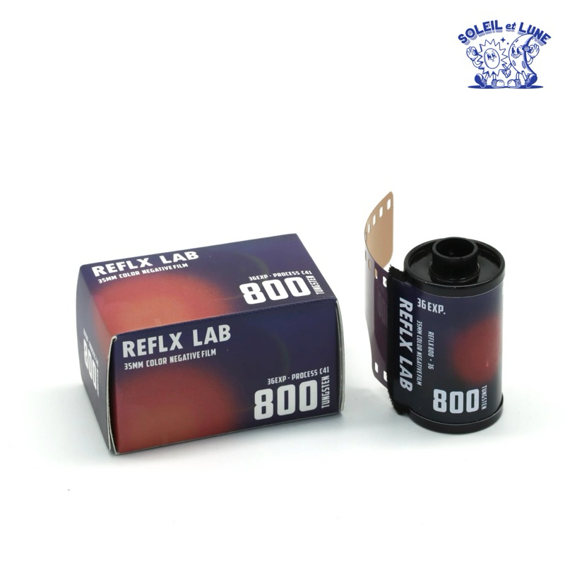Reflx Lab 800T Tungsten - Roll Film 35mm, ISO 800, 36exp (C-41 ...
