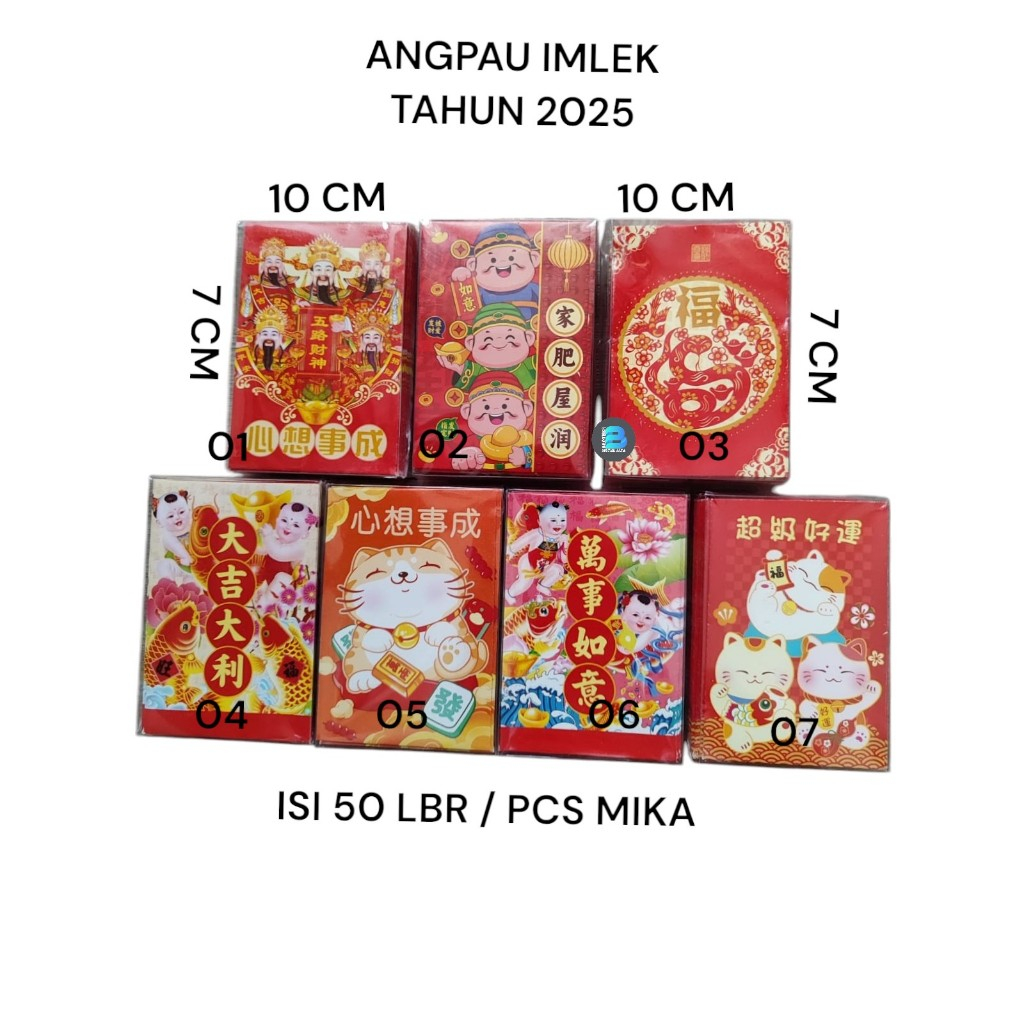 Chinese New Year Angpau 2025 chinese Year of the Snake | Shopee Malaysia