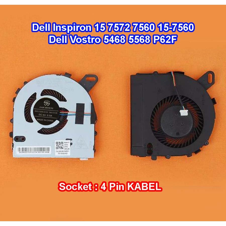 Fan DELL VOSTRO 5468 5568 INSPIRE 15 7560 15-7560 | Shopee Malaysia