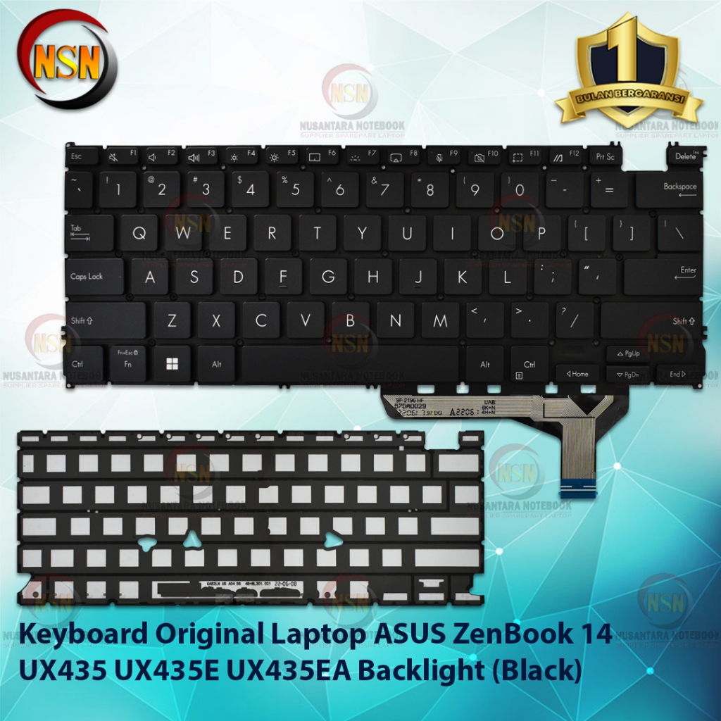 Original ASUS ZenBook 14 UX435 UX435E UX435EA UX435EAL Backlight Laptop ...