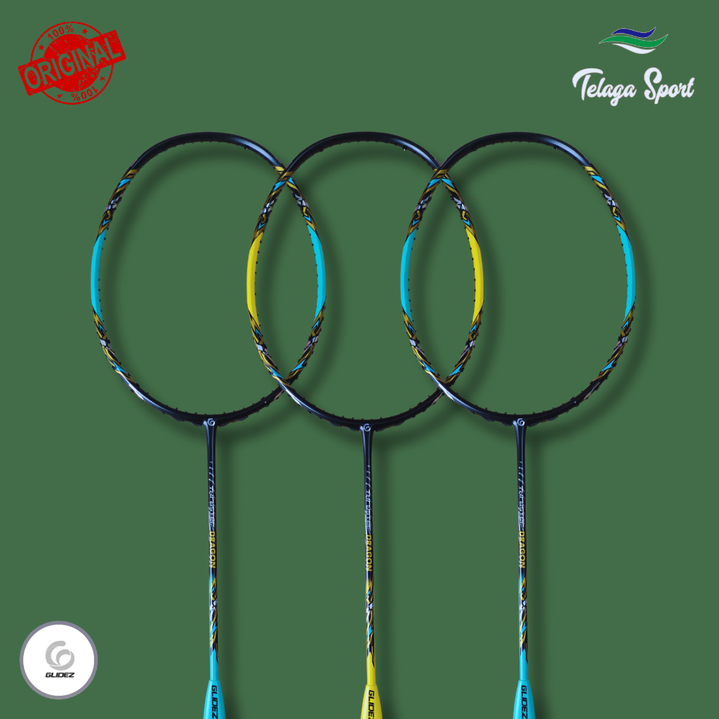 Original Glidez Thruster Dragon Badminton Racket | Shopee Malaysia