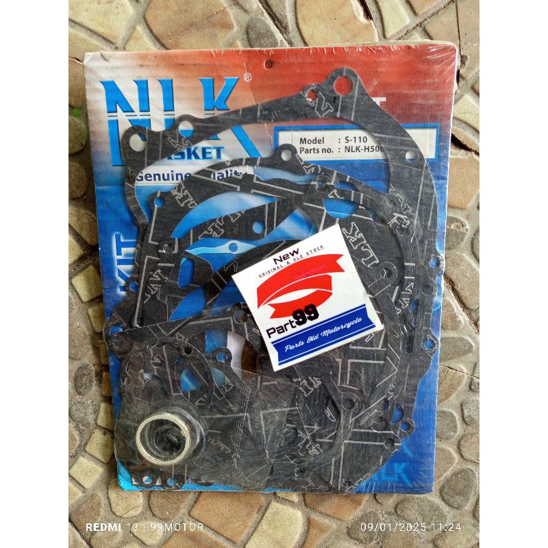 Honda benly s110 cg110 cg110 cg125 cg 110 125 NLK full set gasket ...